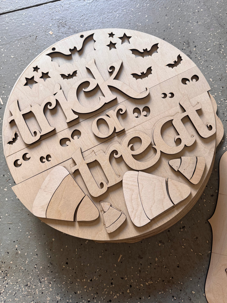 Trick or Treat Round – Paint it up!