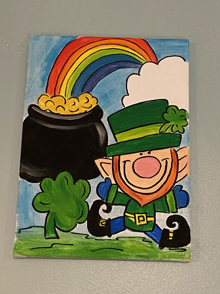 Leprechaun Canvas – Paint it up!