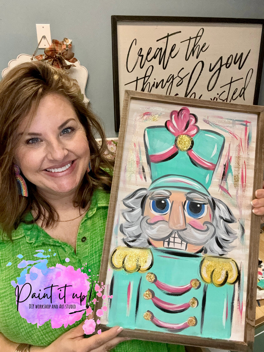 12x19 Nutcracker Painting on Wood – Paint it up!
