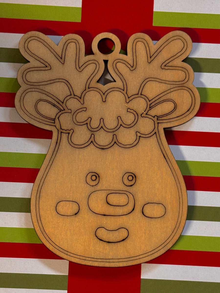 Simple Nordic Reindeer – Paint it up!